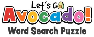 Word Search Puzzle - Let's Go Avocado!